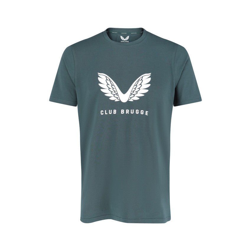Lock Up Logo T-shirt Grijs 24/25 – Club Brugge Shop